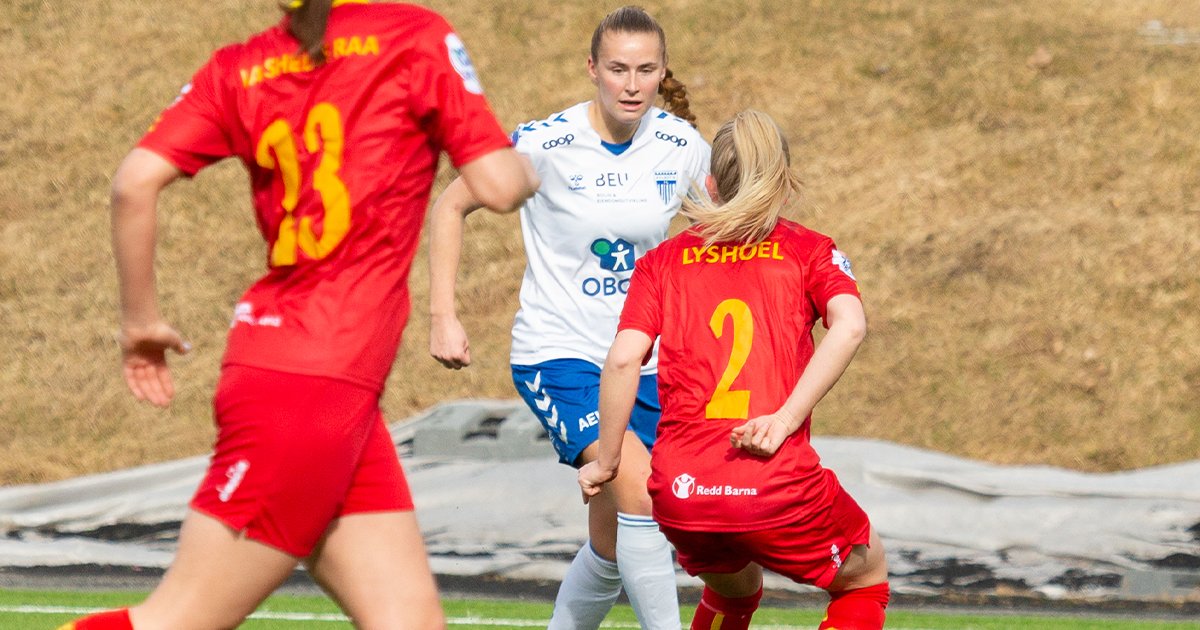 SEIER I ÅRETS FØRSTE HJEMMEKAMP / Kolbotn Kvinner